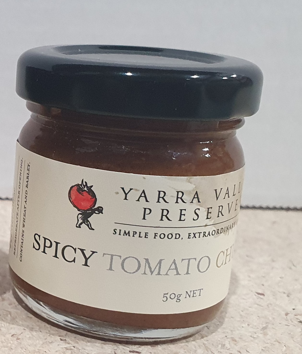Chutney Spicy Tomato 50g | Yarra Valley Gourmet Foods