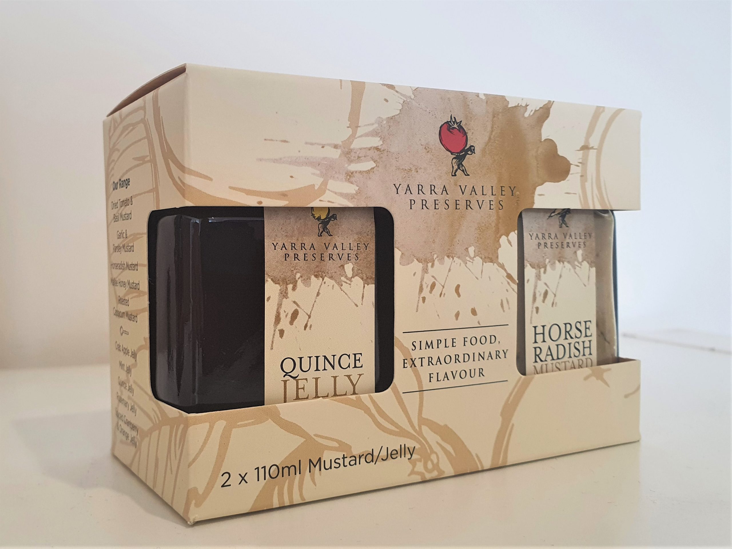 Gift Box Mustard/Jelly x 2 | Yarra Valley Gourmet Foods
